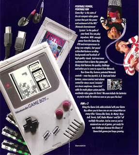 Classic Game Boy Ads: Portable Power Portable Fun Game Boy Brochure Ad