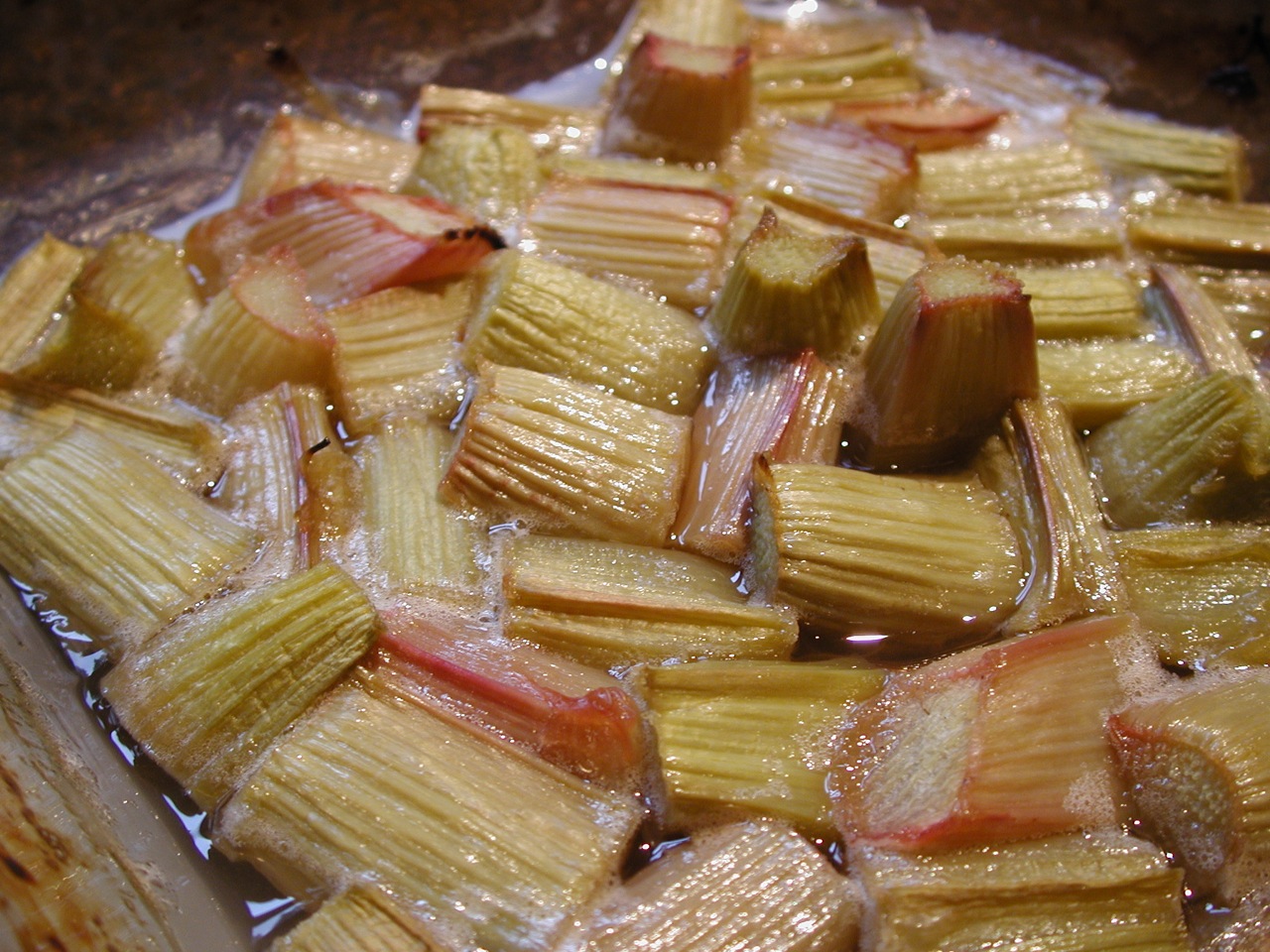 Fern Glen Inn - Seasons and Reasons: Roasted Rhubarb