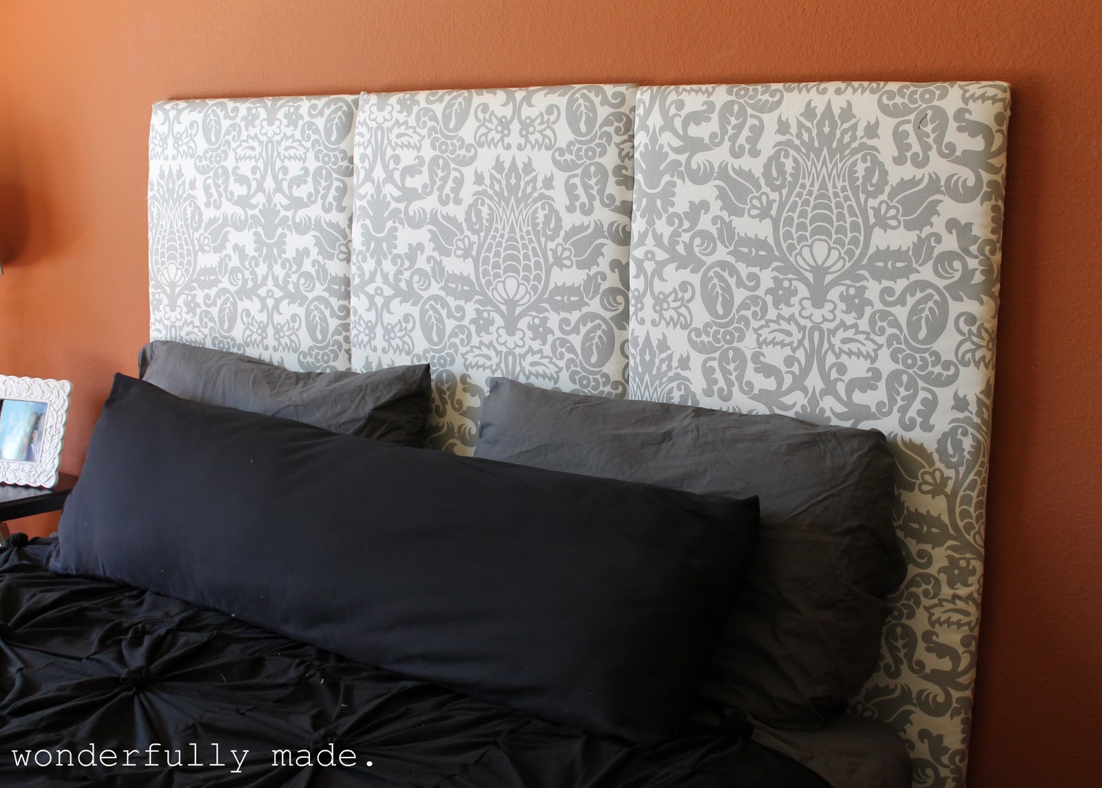 Wonderfully Made: My DIY Upholstered Headboard