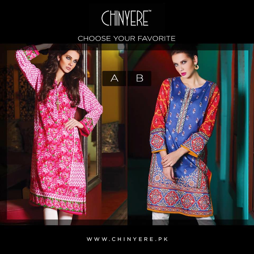 Chinyere Spring Summer Stitched Lawn Collection 2015 for Ladies ...