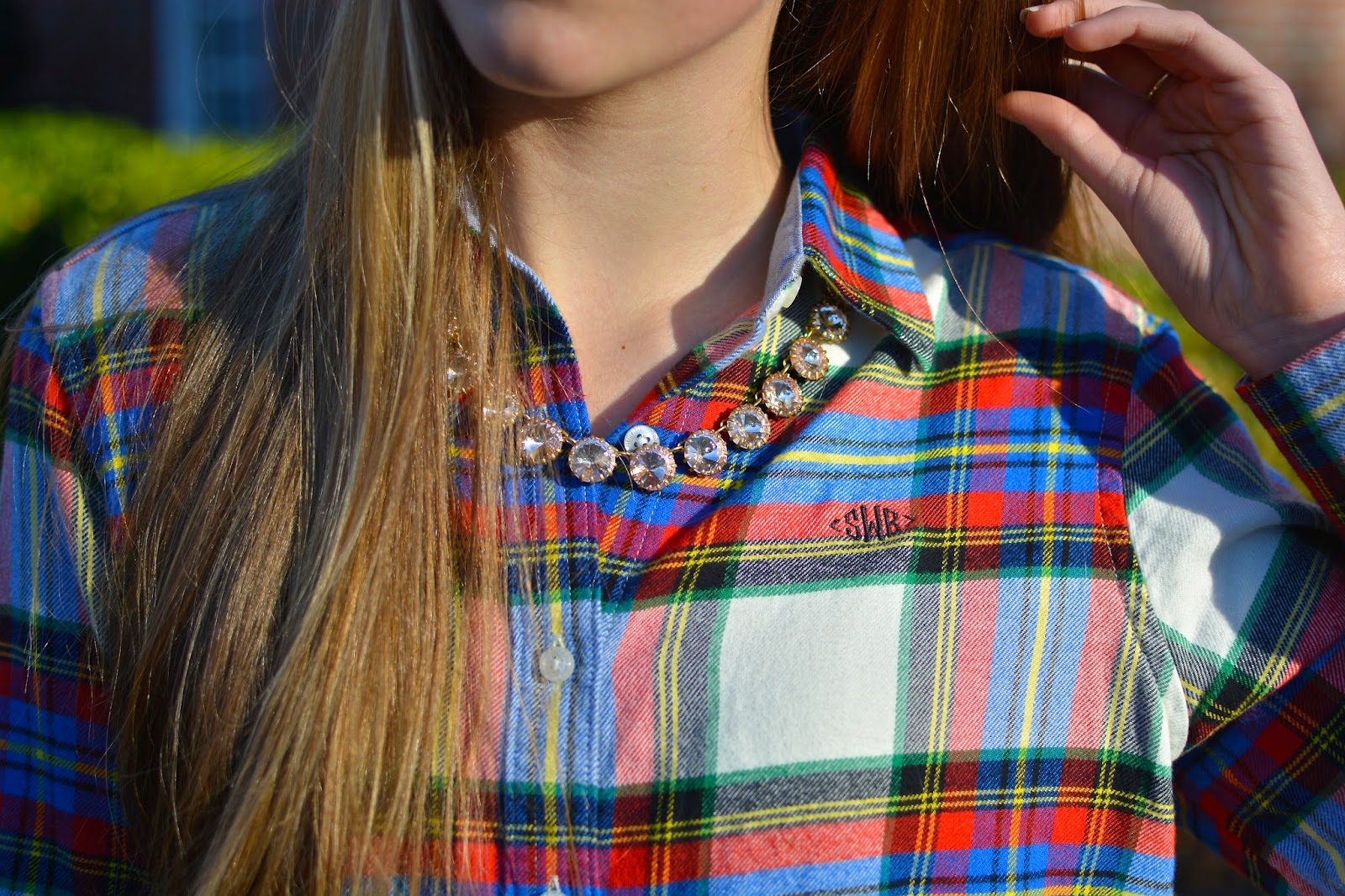 clad in plaid | Poised and Preppy: clad in plaid