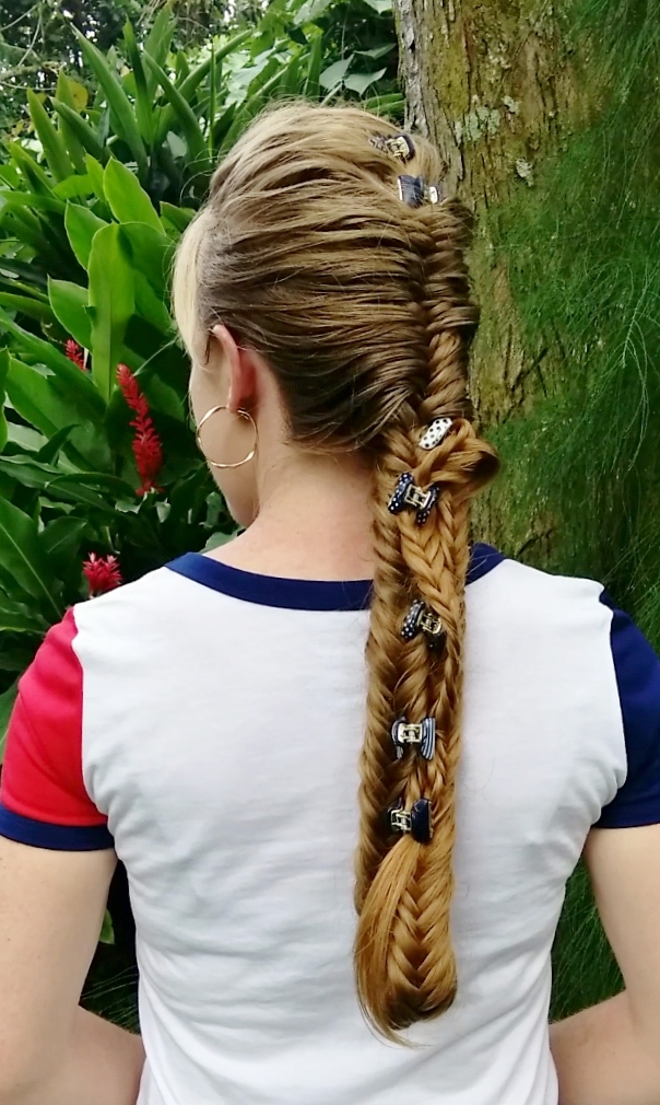 Braids & Hairstyles for Super Long Hair: Wonder Woman braid for 4th of July