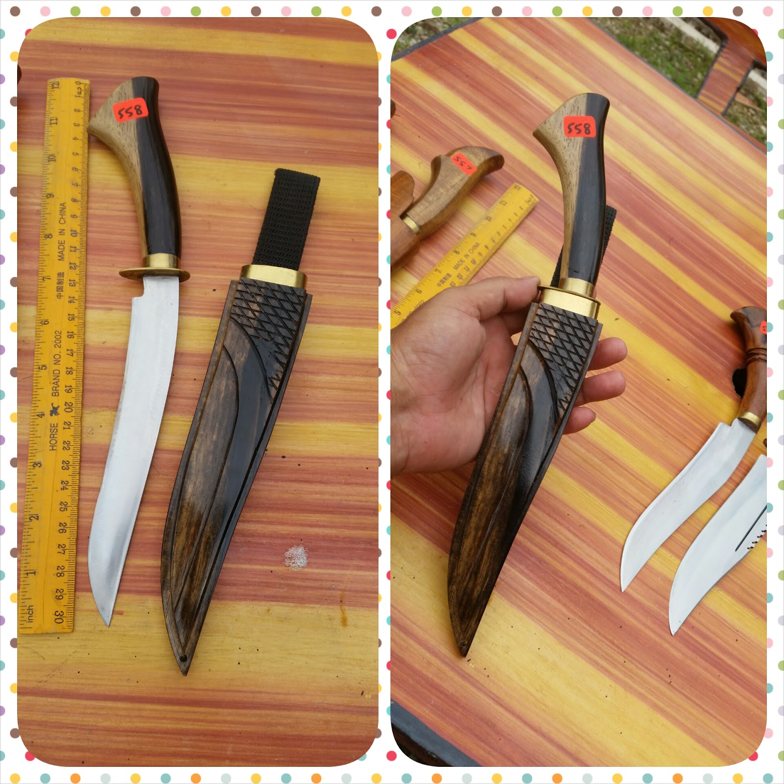 Parang Online: Pisau lapah / siang @ potong daging (556 - 560)sold out