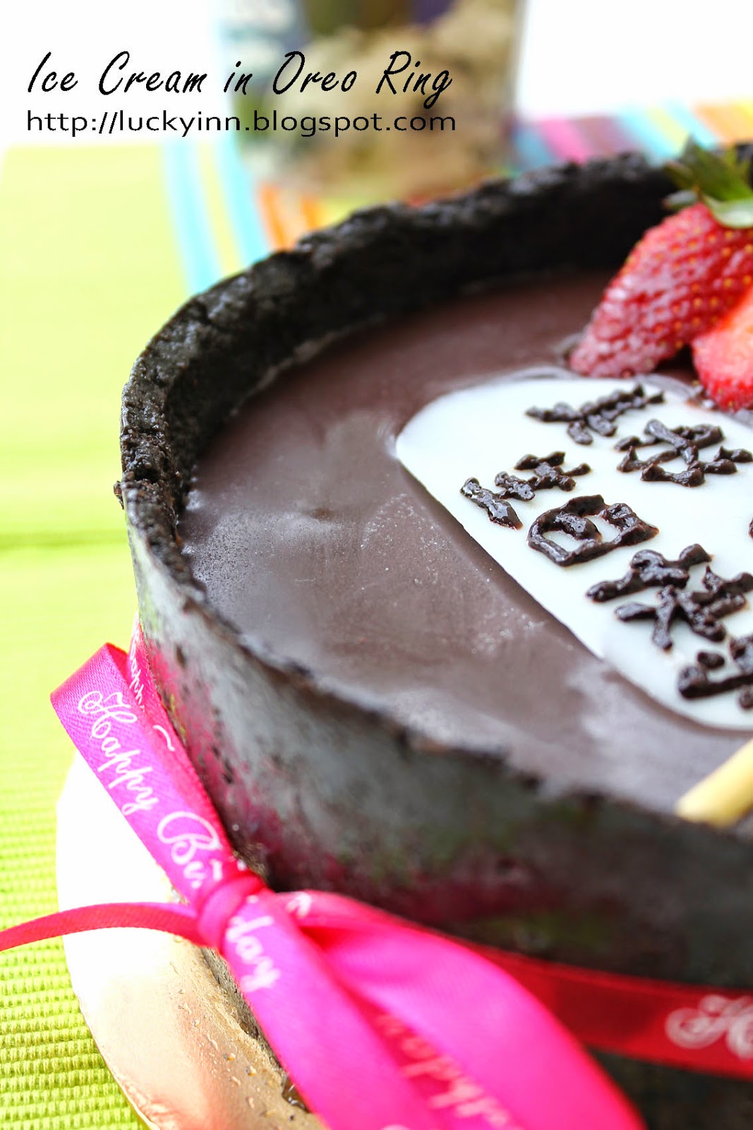 Lucky Inn: Oreo环冰淇淋蛋糕 Ice Cream in Oreo Ring