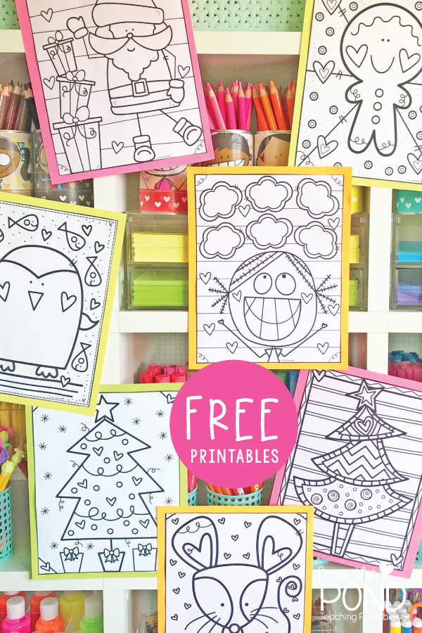 Free Coloring Pages | From the Pond