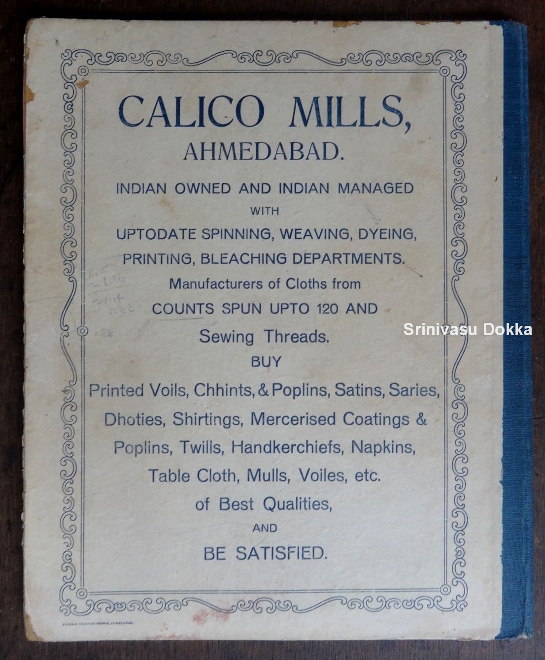 Heritage of India: Calico Mills, Ahmedabad vintage Diwali sale special ...