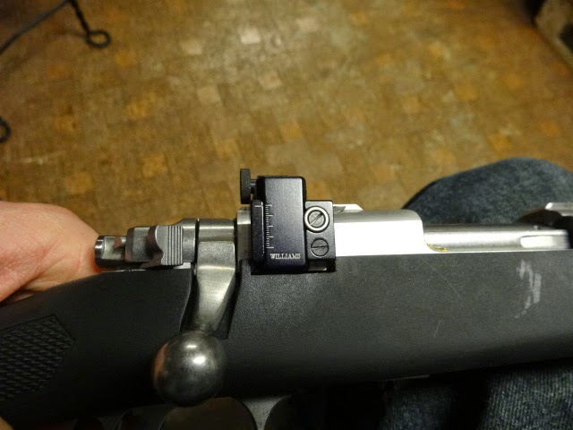 Wonderwolf's Bench: Williams FP-RU-77 sight installation on a Ruger 77/ ...