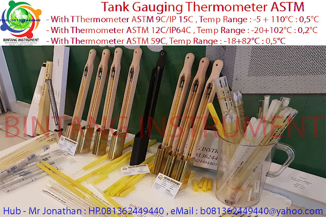 .: 081362449440 jual ASTM Thermometer With Wood Backcase , Tank Gauging ...