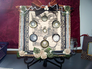 Peots 3Ps~ Penchant Papertrey & Pen: Stunning Pocket Watch Shadow Box