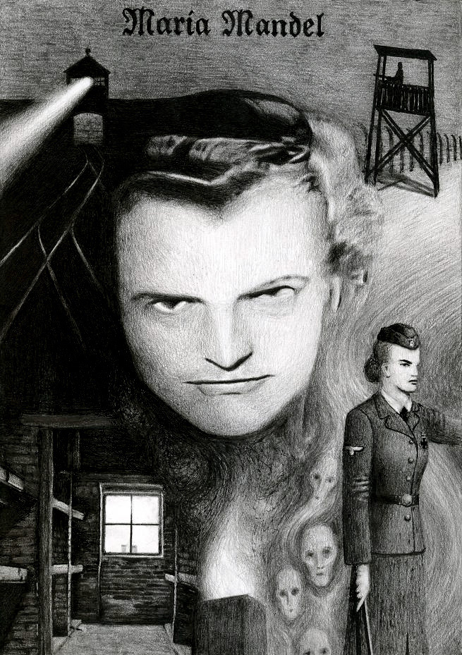 NAZI HOLOCAUST FILMS: Maria Mandel alto rango en el campo de exterminio ...