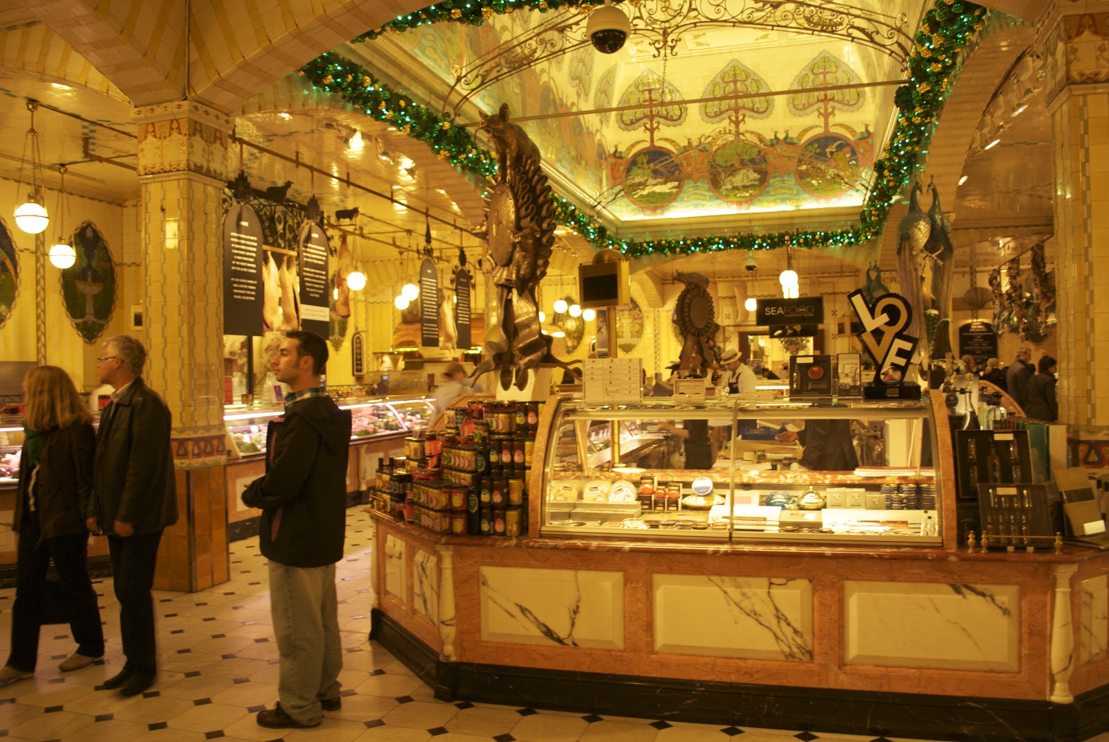 Stroud Is All Over the Place: Harrods' Food Halls, An English Tradition