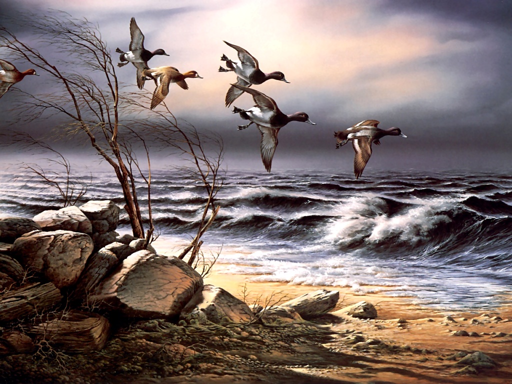 Terry Avon Redlin | Landscape Wildlife painter | Tutt'Art@ | Pittura ...