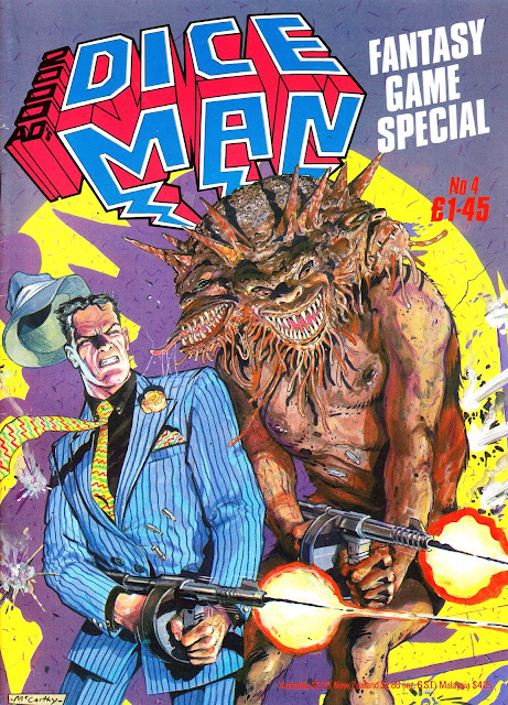 STARLOGGED - GEEK MEDIA AGAIN: 1986: 2000AD'S DICE MAN ISSUE 4 (IPC)
