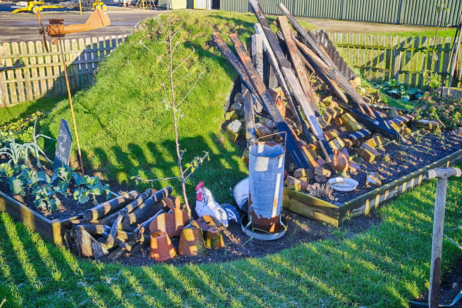 JibberJabberUK: Dig for Victory Garden at Newark Air Museum