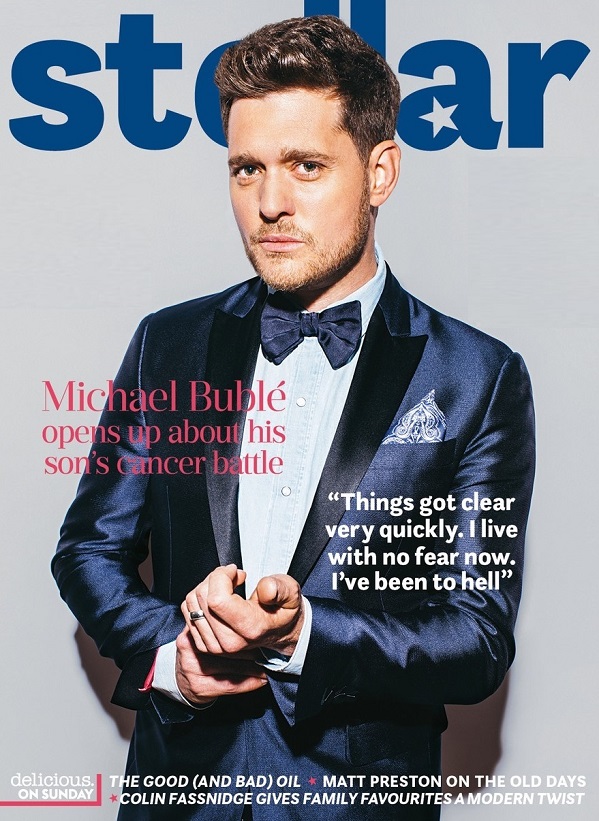 VJBrendan.com: Michael Buble on the Cover of 'Stellar' Magazine