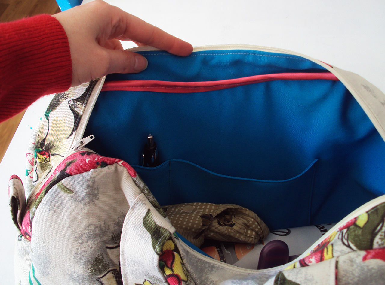 'So, Zo...': Vintage Curtain Spring/Summer Handbag