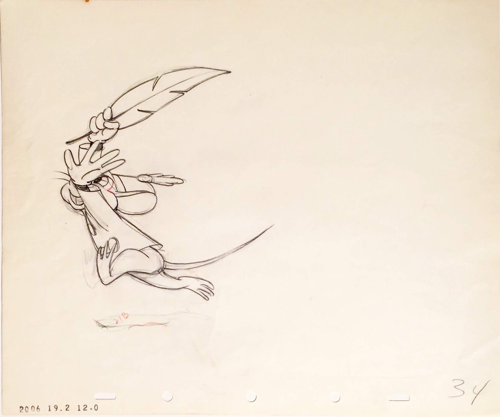 Animation Collection: Original Production Animation Drawings of Timothy ...