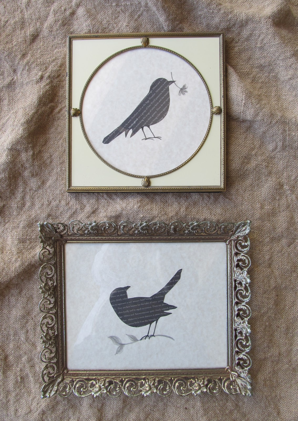 Cottage Hill: Ballard Bird Knock-offs (with printable pattern)