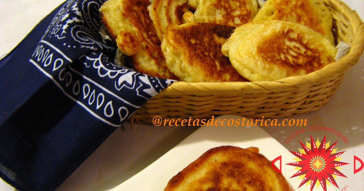 Cocina Costarricense: arepas de queso