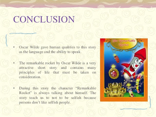 English Literature : THE REMARKABLE ROCKET by: Oscar Wilde (1854-1900)