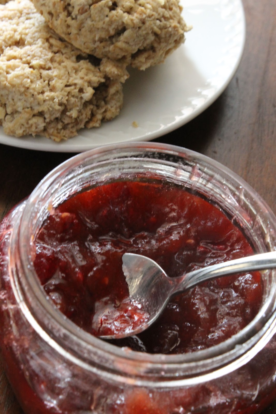 Here On Cherry Lane: Rhubarb Jam With a Twist.