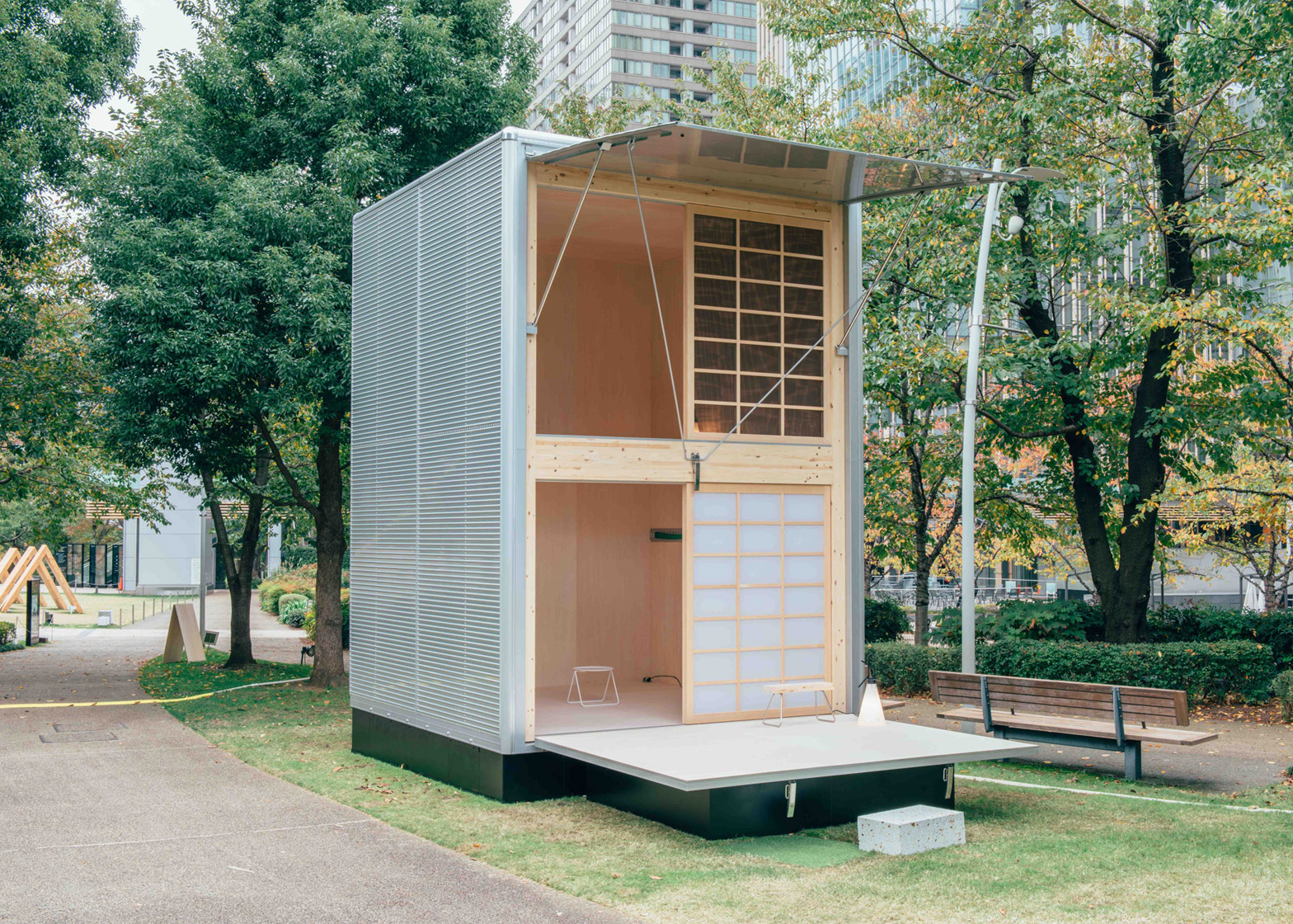 Shedworking: Muji huts