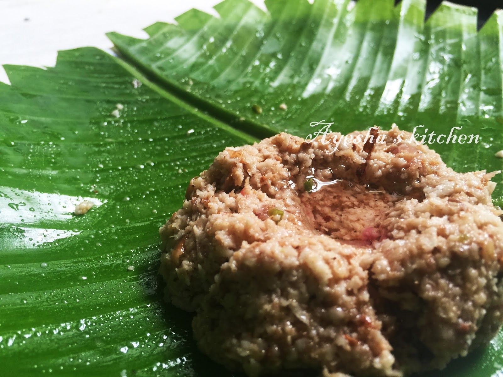 CONDIMENTS (3 IN ONE RECIPE) - KERALA STYLE THENGA CHAMMANTHI