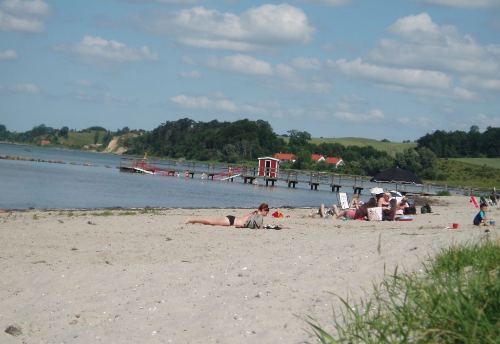 Nål och Tråd och Trädgård: Sol och bad i Sverige