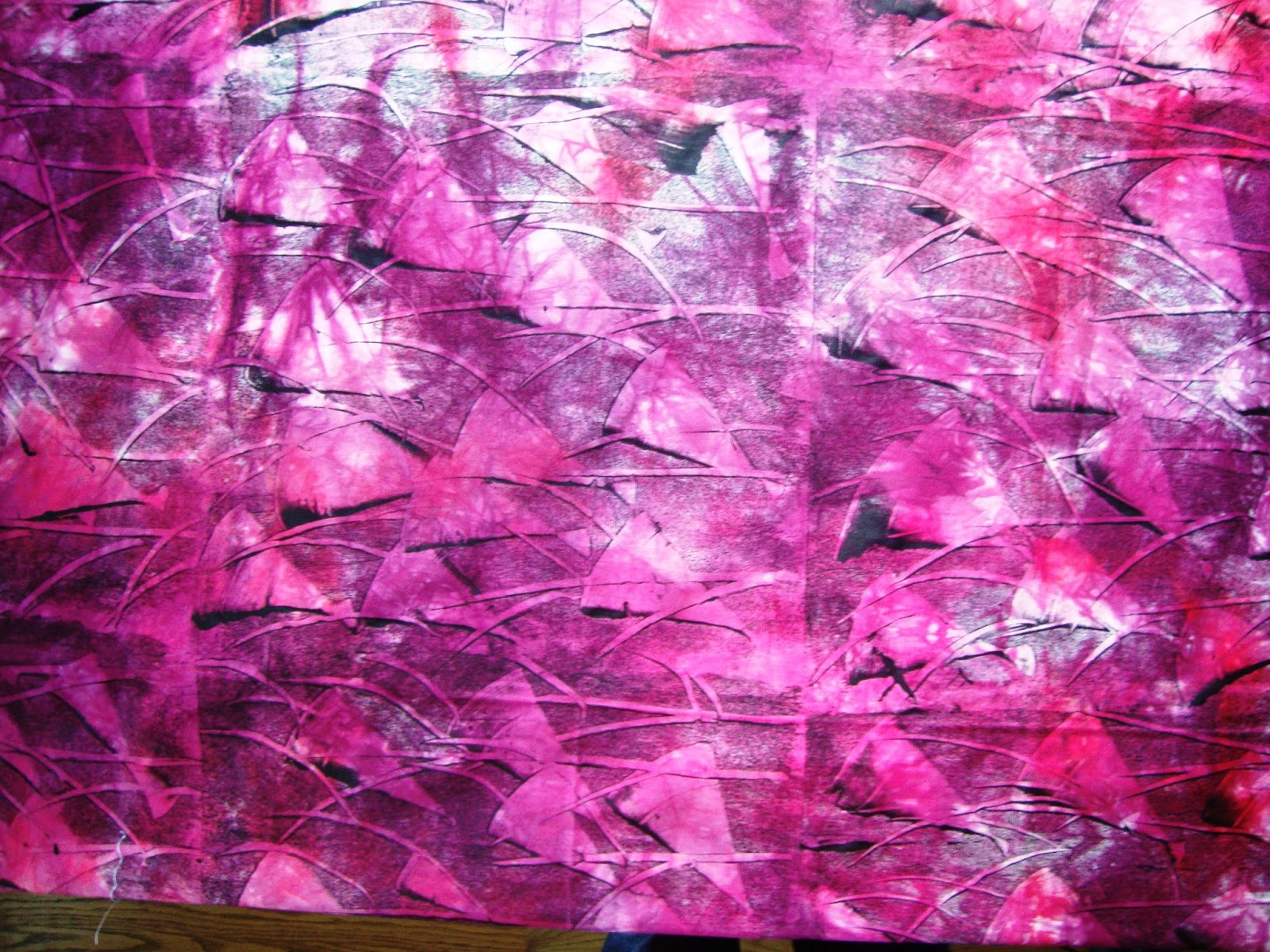 Robbie's Paw Prints: More mono printing