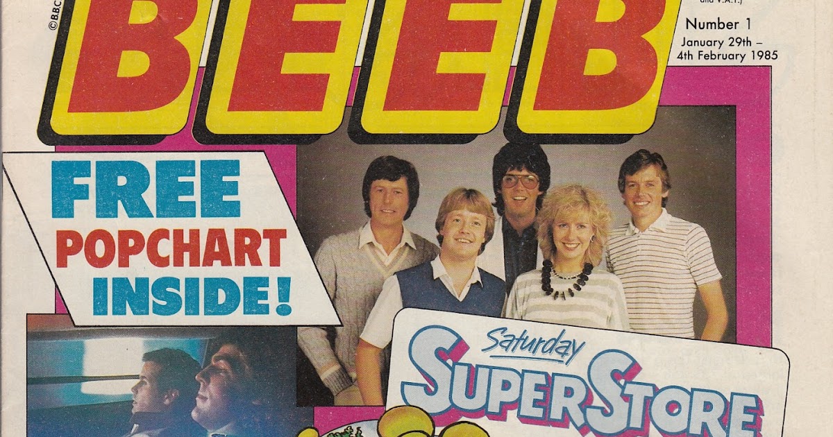 Boys Adventure Comics: Beeb magazine covers gallery - part 1