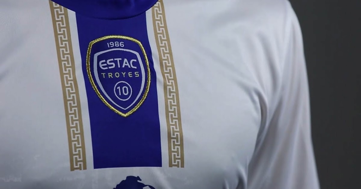 ESTAC Troyes 17-18 Ligue 1 Home & Away Kits Released - Footy Headlines