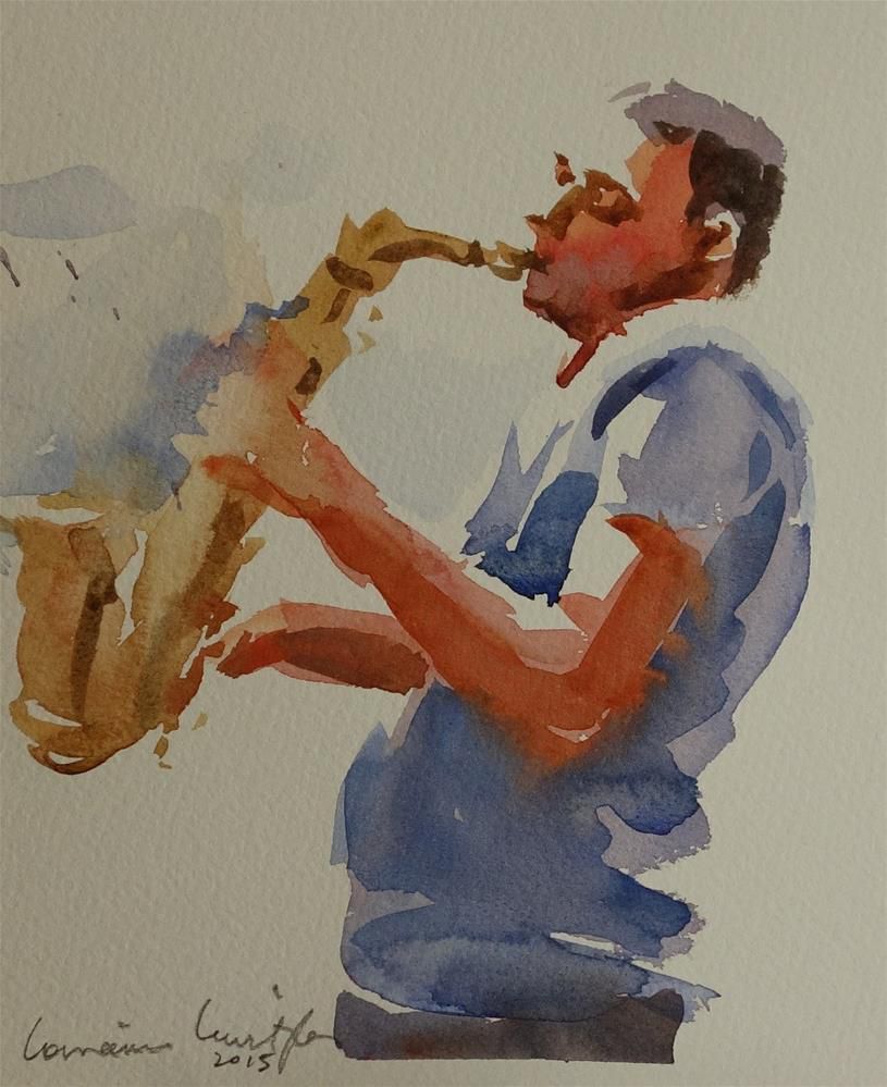 Lorraine Lewitzka, 1952 | Figurative Watercolour painter | Tutt'Art ...