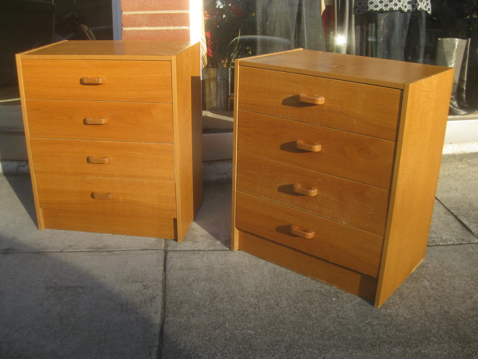UHURU FURNITURE & COLLECTIBLES: SOLD - 2 Short Dressers - $35 each