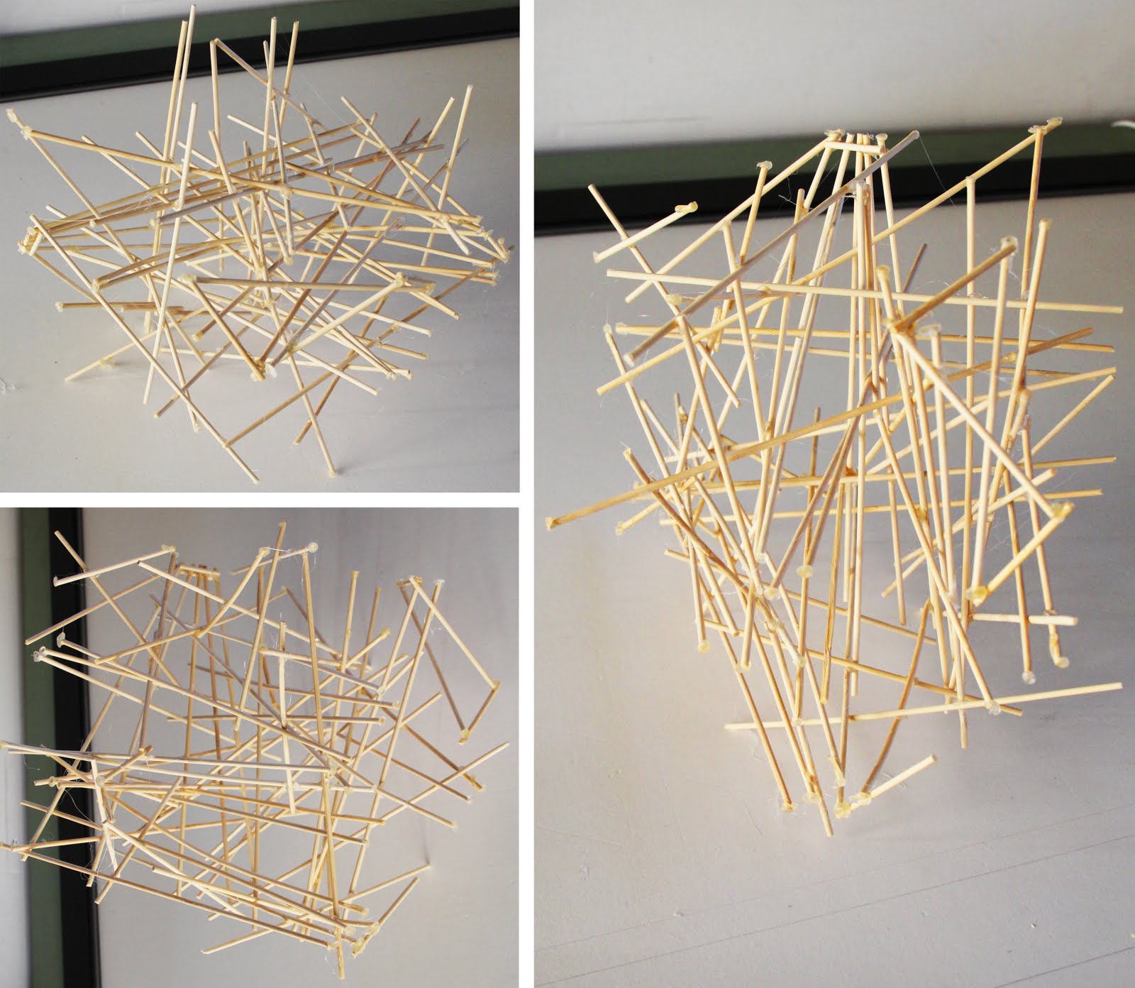 eclectically modern: Sticks are lines and lines are points, let the ...