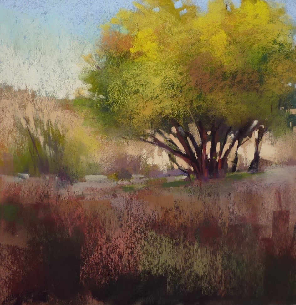 Painting My World: 10 Steps to a Yellow Tree Painting