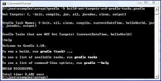 Inspired by Actual Events: Differentiating Ant Target-Based Gradle Tasks