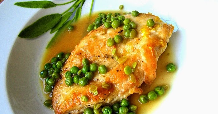 Easy Peasy: Chicken & Peas w/ Lemon Buttter Sauce