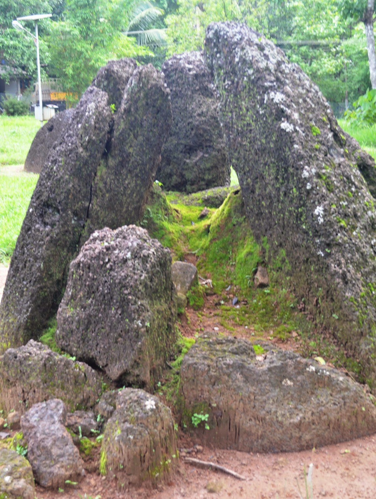 Backpack: Kudakkallu parambu-Megalithic burial site Thrissur, Kerala