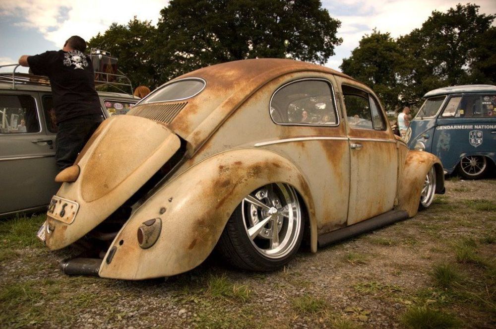 20 Best Photos of Volkswagen Beetle Rat Rods With Patina Look on the ...