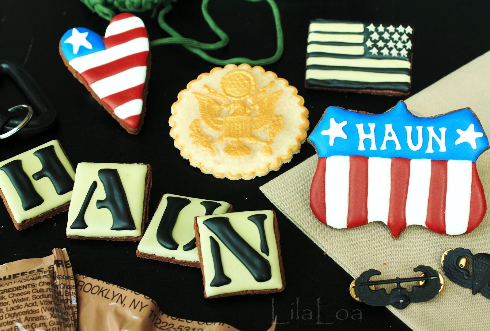 Deployed Soldier Cookies