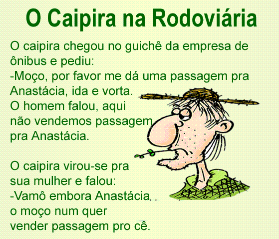The Life of a Human : Dicionário do Caipira + Piadas Caipiras...