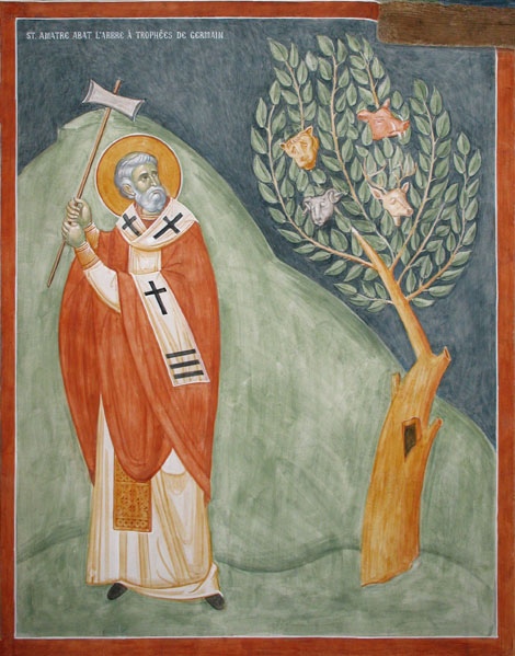 ORTHODOX CHRISTIANITY THEN AND NOW: Saint Germanus, Bishop of Auxerre ...