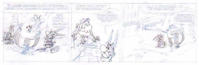 Bado, le blog: Astérix: évolution d'une case