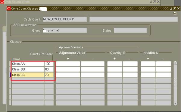 Oracle Applications: Oracle Inventory Cycle Counting Step by Step Process