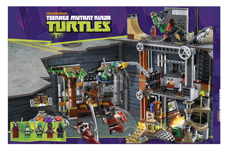 LEGO gosSIP: 221012 LEGO 79103 Turtle Lair Attack box art