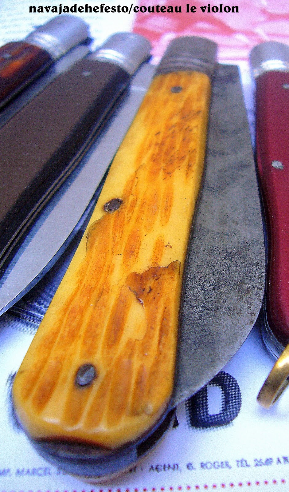 La navaja de Hefesto o Le petit jardin des couteaux: 10 NAVAJAS DE ...