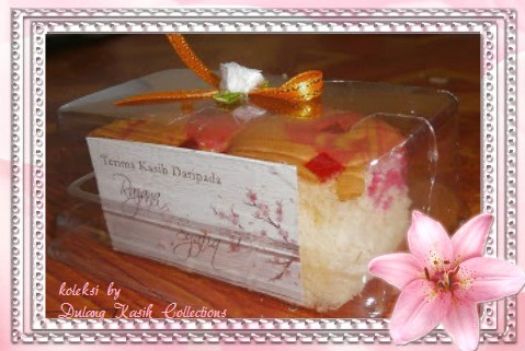 Fresh Homemade Doorgift Cakes Dan Biskut Murah: MINI KEK POTONG/SLICE CAKE