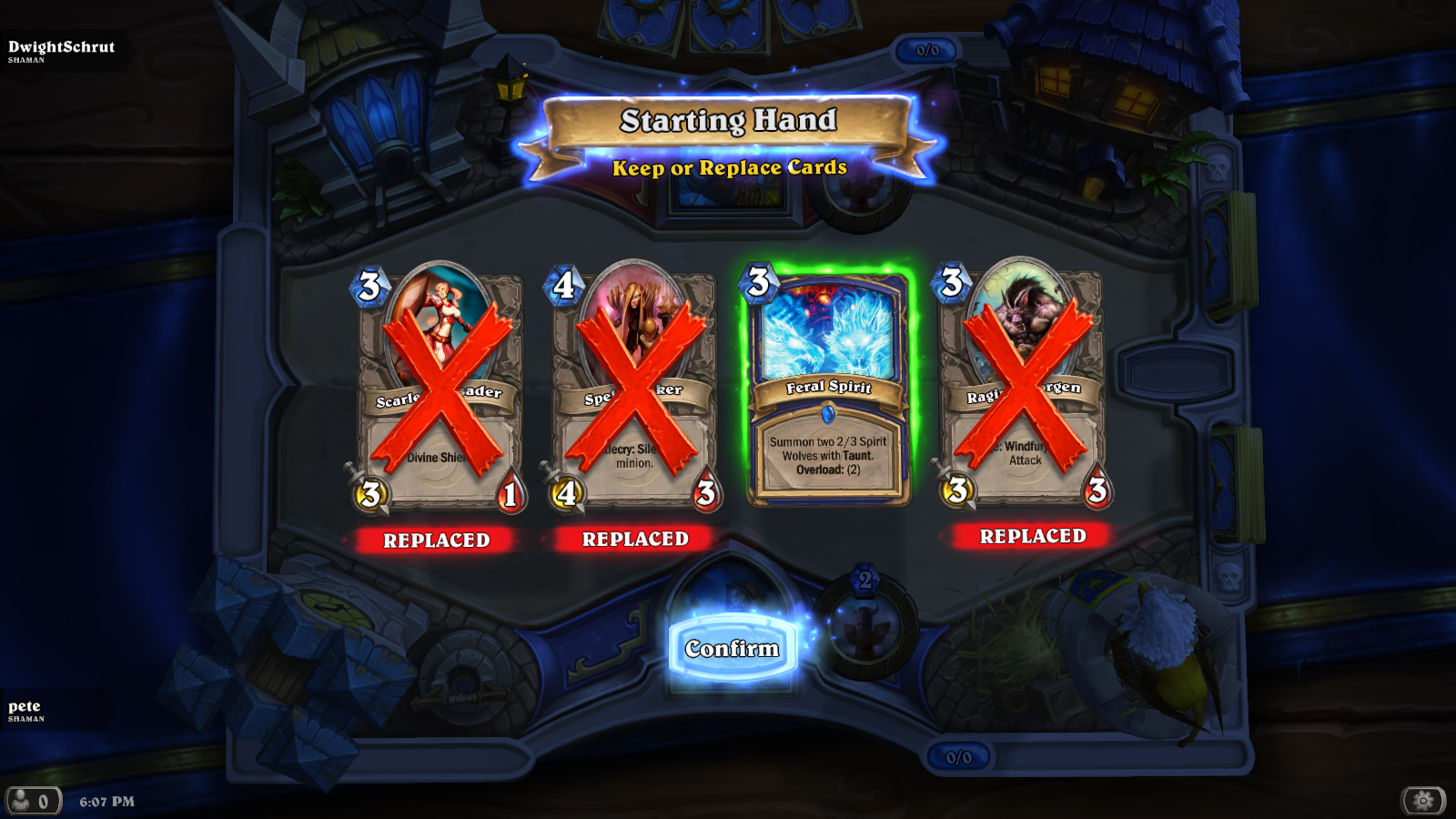 Magical Notes: Hearthstone Arena Walkthrough: Shaman - game 4