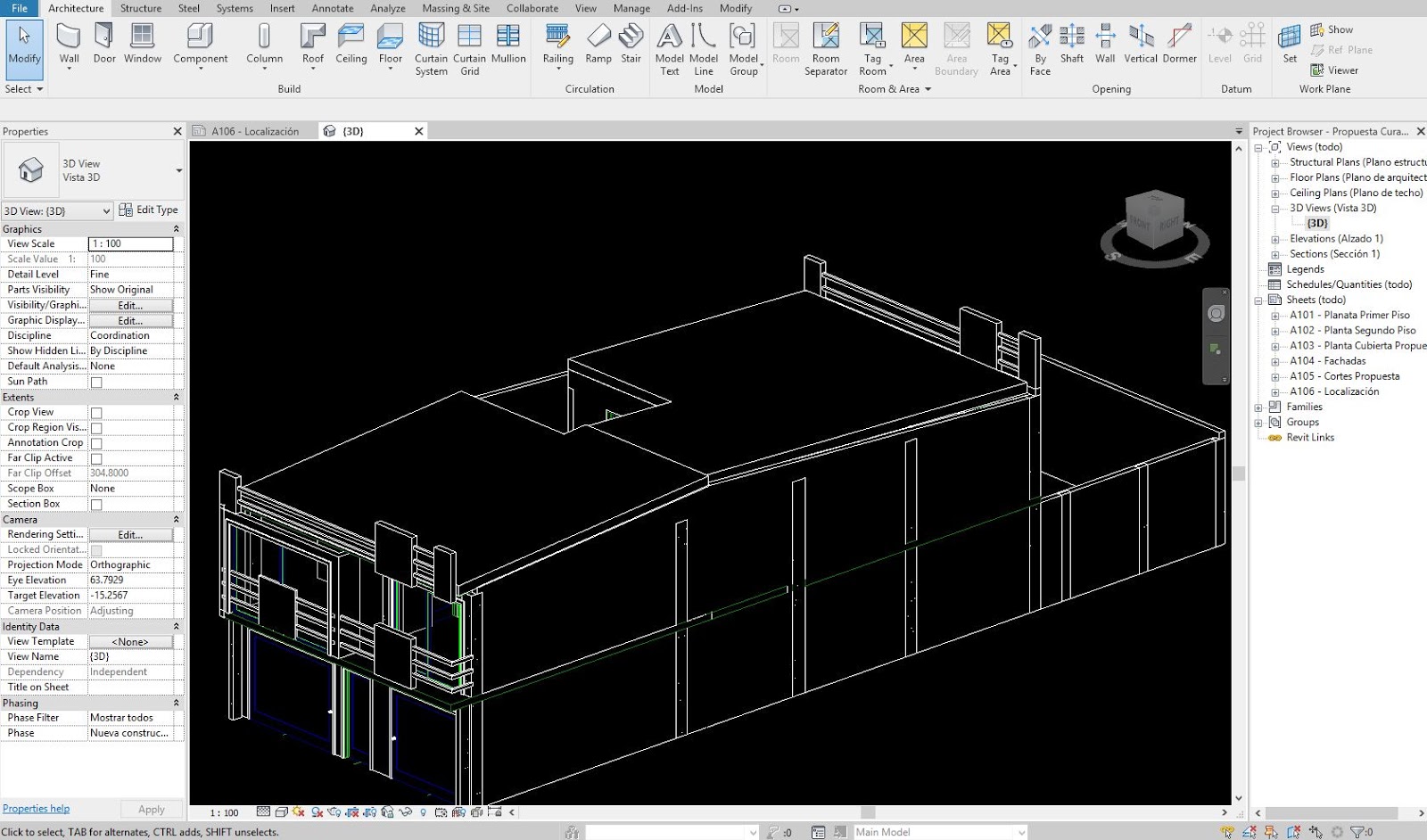 Proyectos en Revit