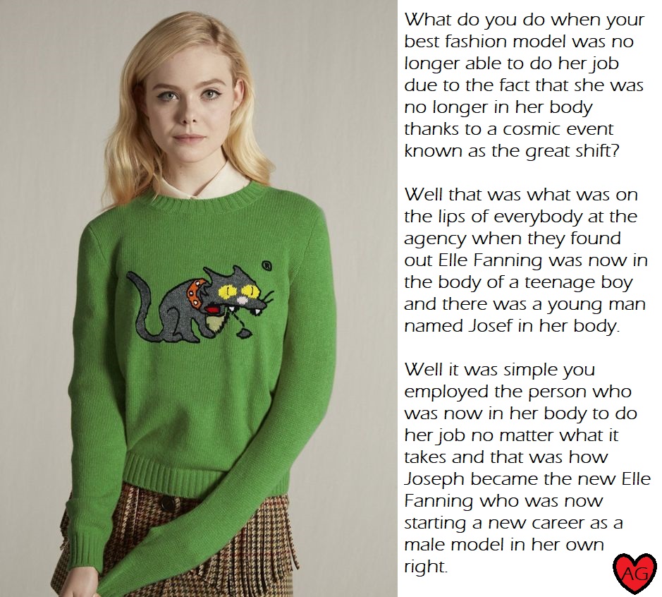 M2F Body Swap Caption By AG: Elle Fanning: requested by Josef Zápotocky